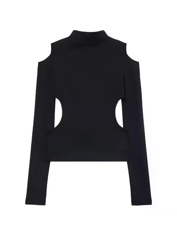 Off-White Long-sleeved Sweater With Cut-out Detail