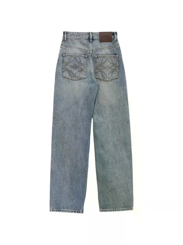 Loewe Embroidery Denim Jeans