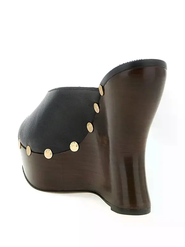 Magda Butrym Open-toe Studded Mules - Black