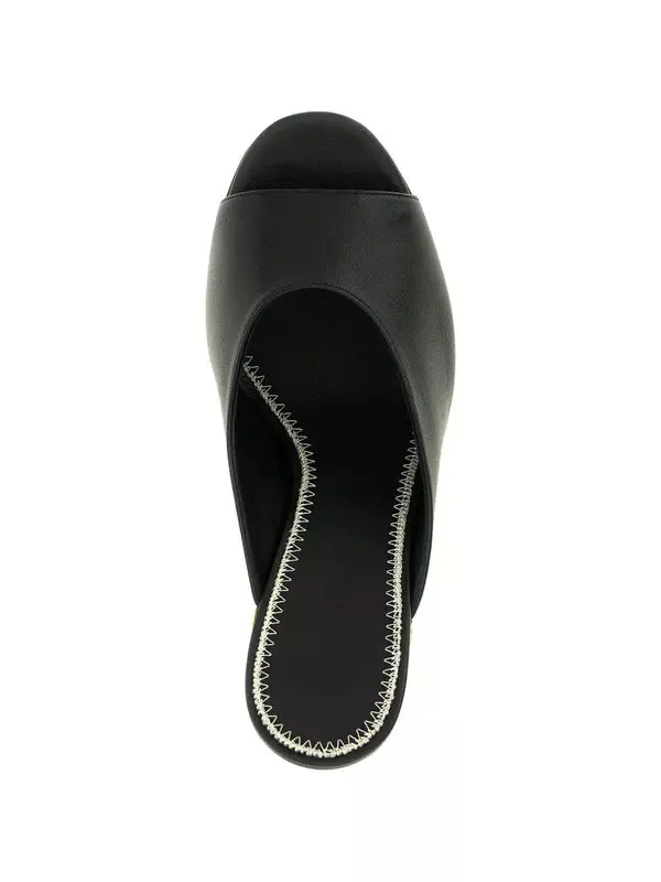 Magda Butrym Open-toe Studded Mules - Black