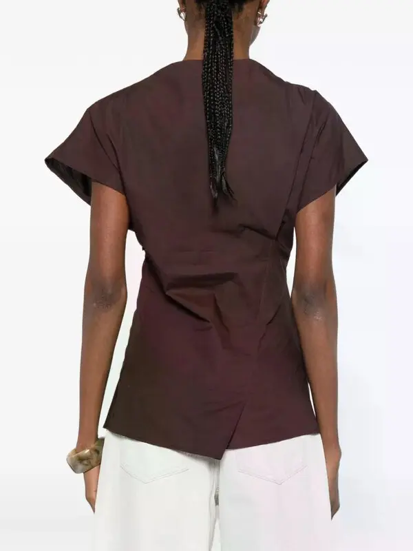 Soeur Draped Fedora Top