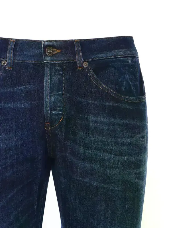 DONDUP Cuffed Jeans - Blue