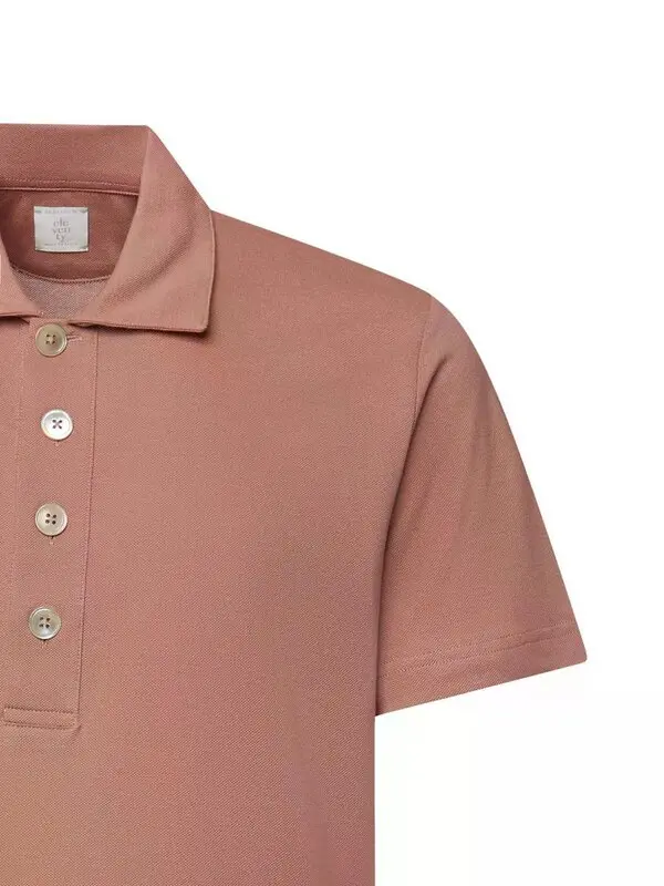 Eleventy Button Polo Shirt