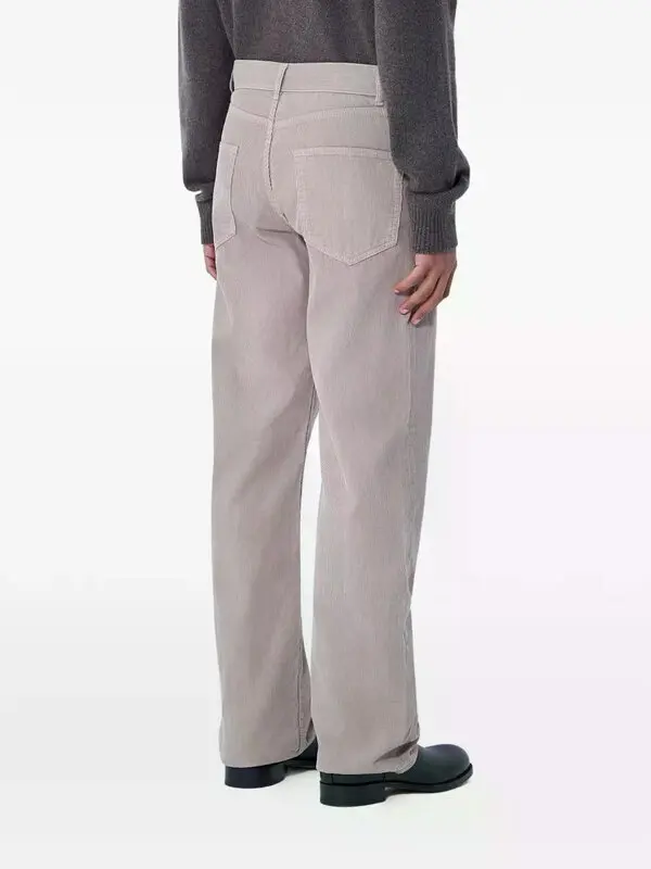THE ROW Corduroy Mid-rise Trousers
