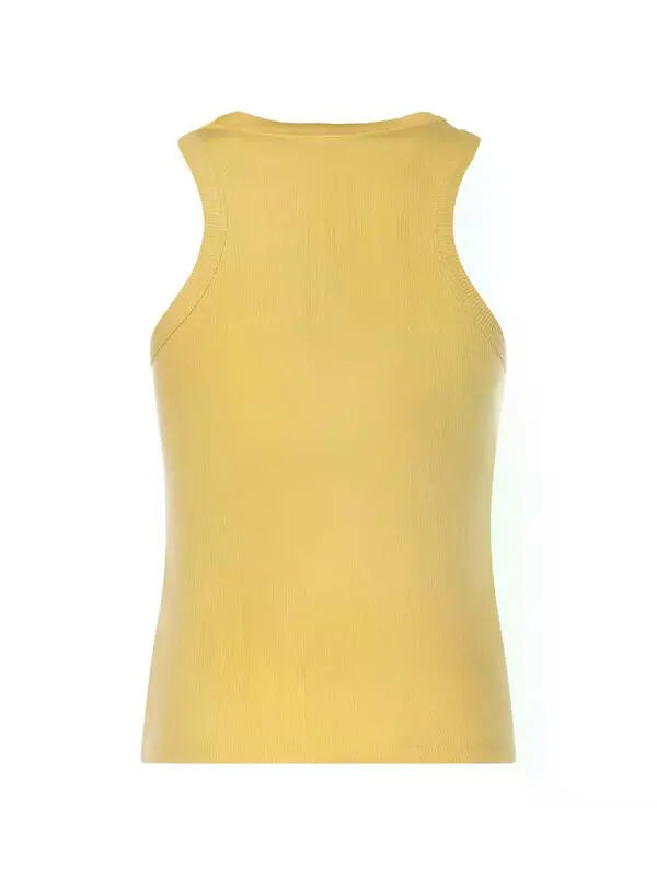 DONDUP Ribbed Tank Top - Yellow