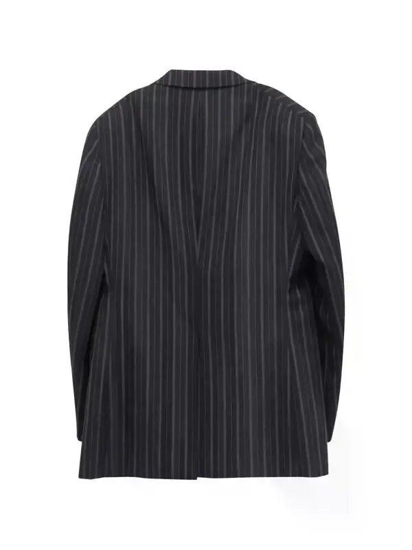 JIL SANDER Striped Single-breasted Blazer