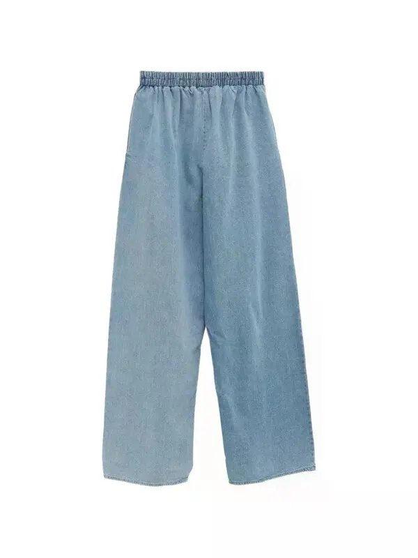 BASERANGE Elasticated Wide Leg Trousers