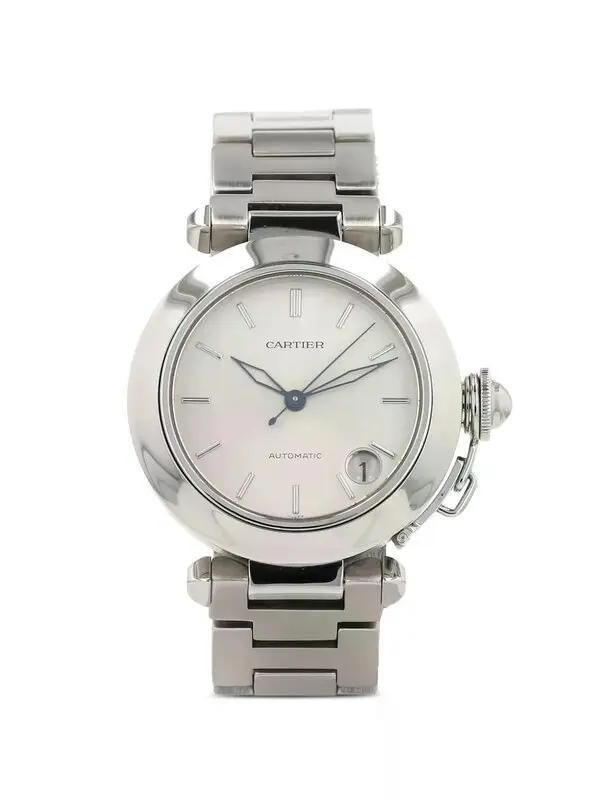 CARTIER 2010s Pasha C 35mm Watch - White