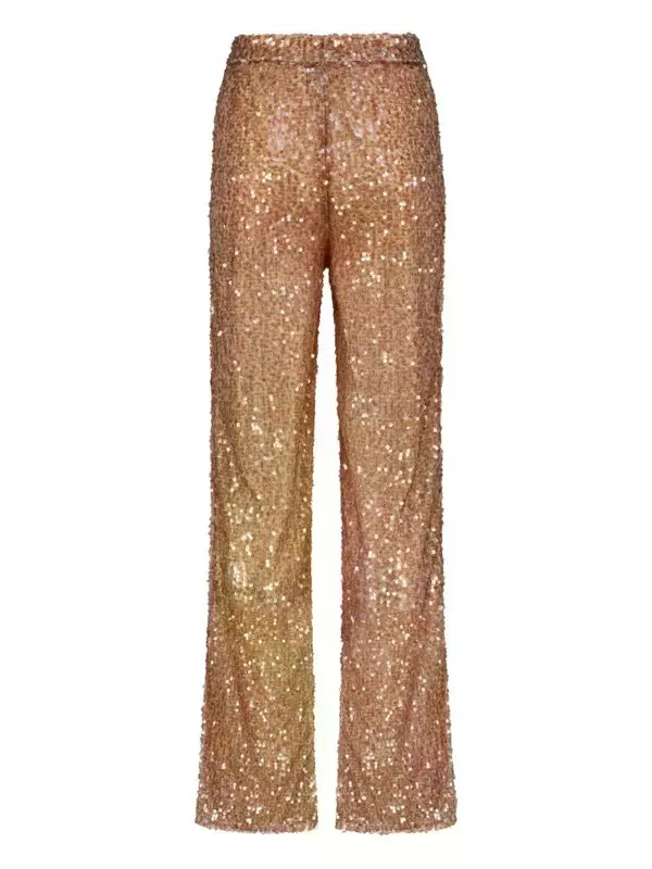SANA OSMANI Sequin Side-split Trousers