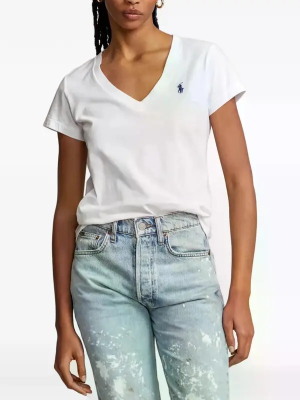 Polo Ralph Lauren V-neck T-shirt - White