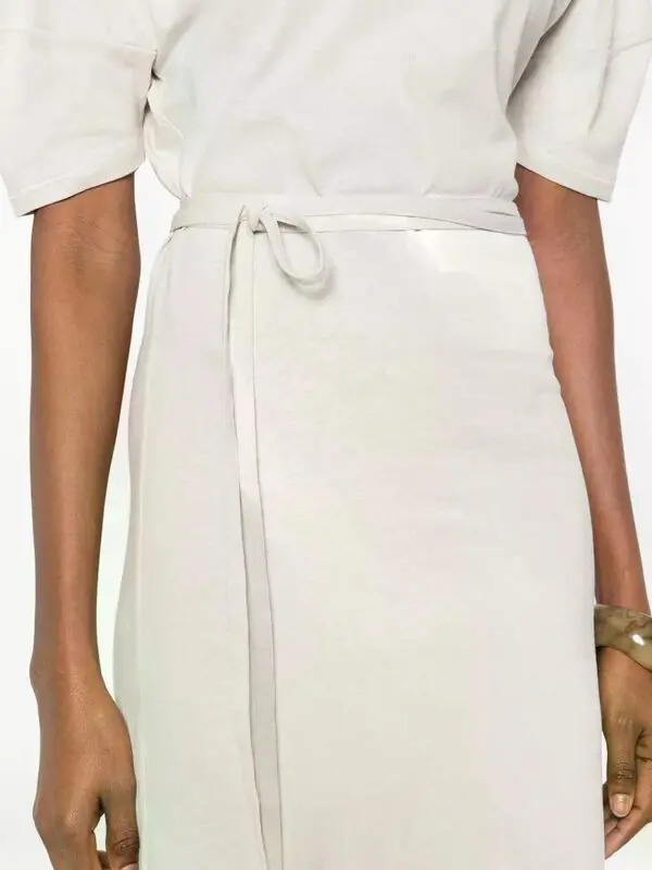 LEMAIRE Lemiaire Off-shoulder Dress In Jersey - Neutrals