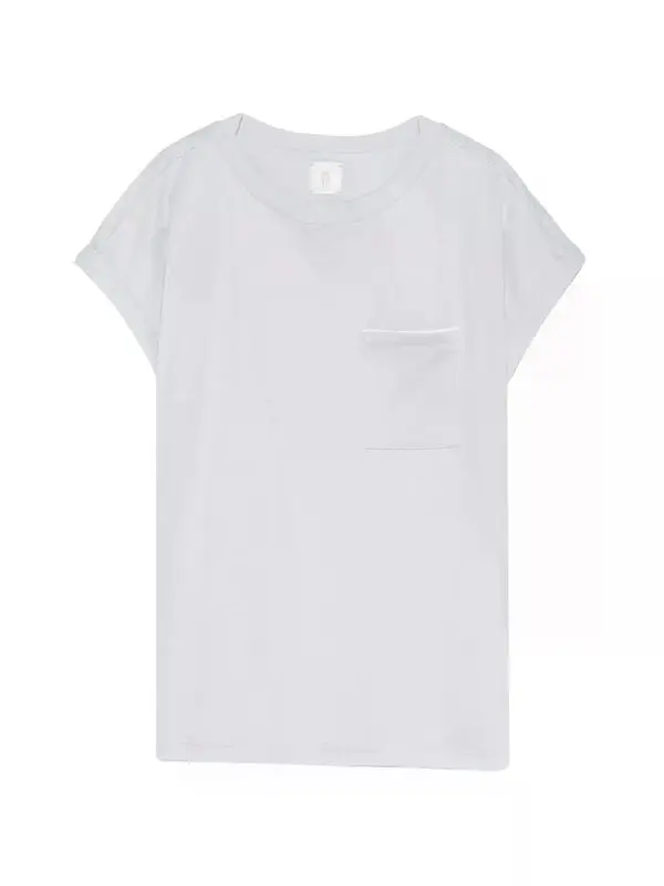 Eleventy Chest-pocket T-shirt - Blue