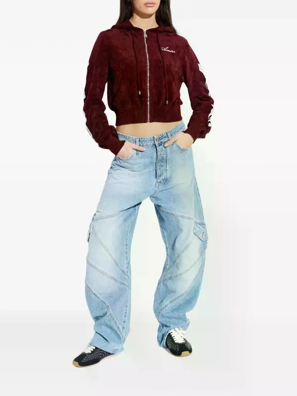 Amiri Paneled Jeans - Blue