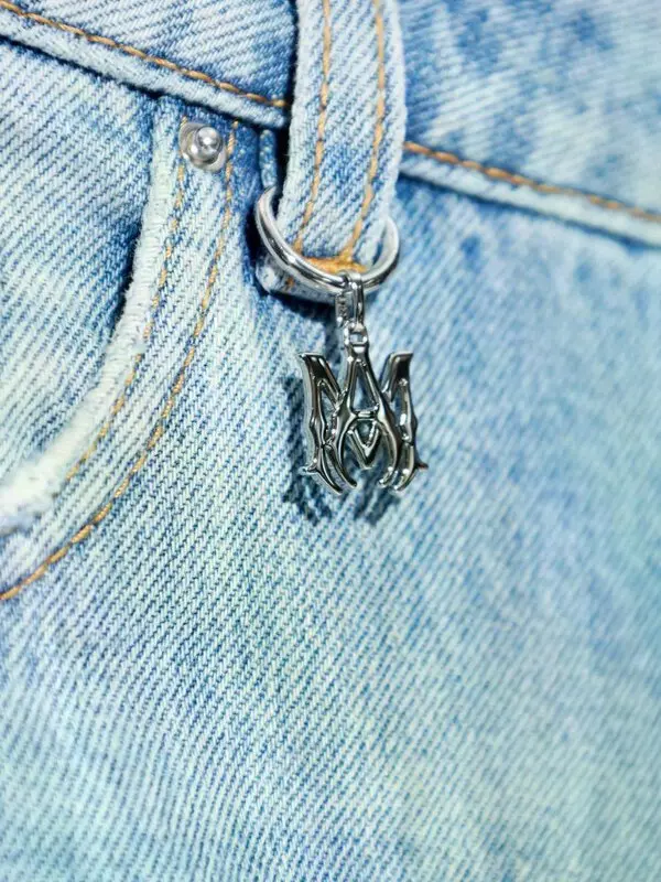 Amiri Paneled Jeans - Blue
