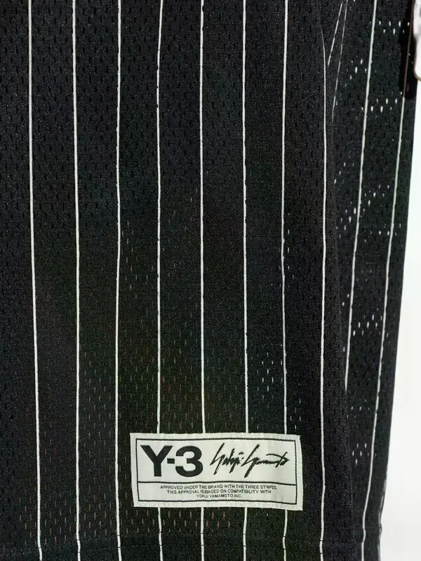 Y3 Striped Drawstring Shorts