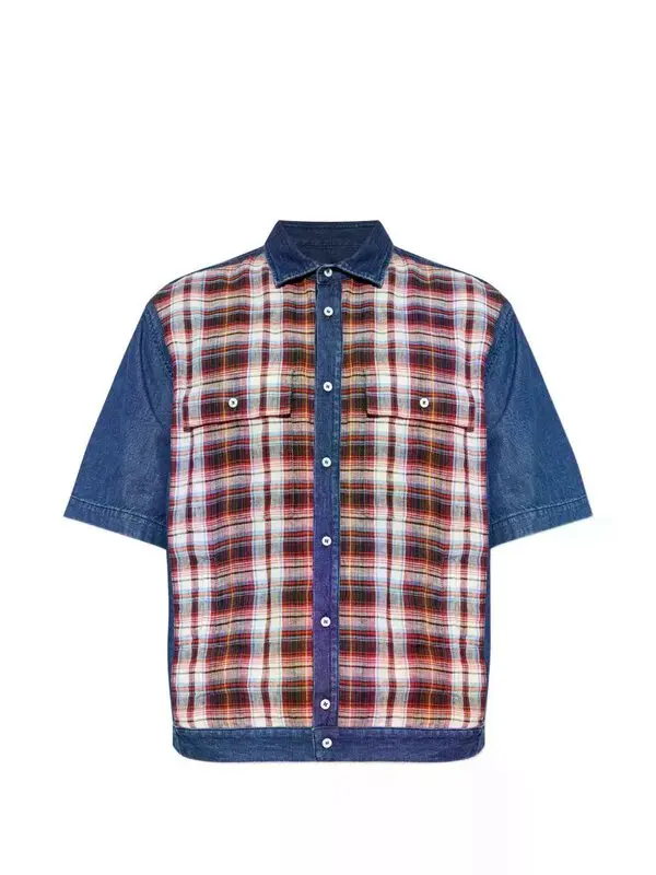 Dsquared2 Checked Denim Shirt