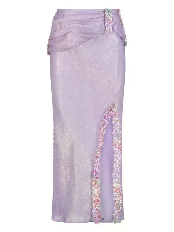 SANA OSMANI Delta Floral Maxi Skirt