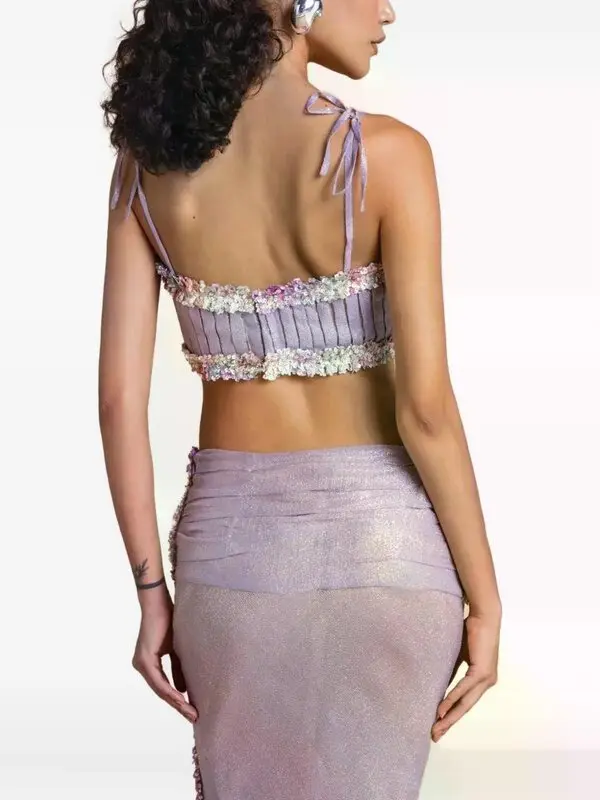 SANA OSMANI Delta Floral Maxi Skirt