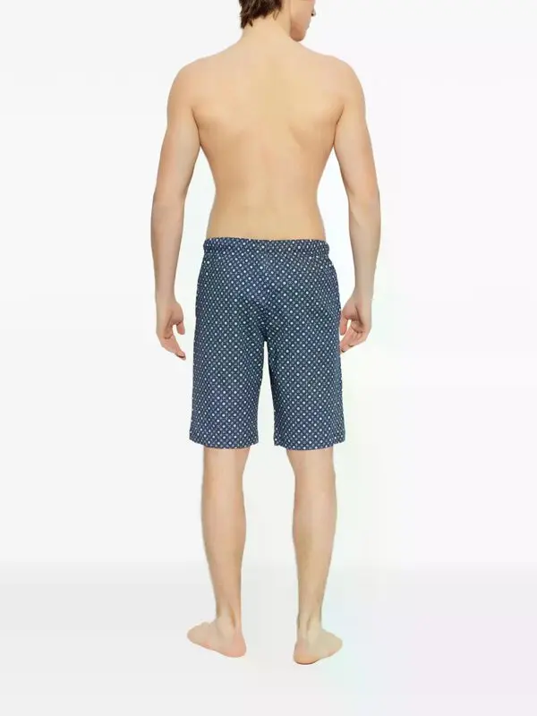 Hanro Patterned Drawstring Shorts