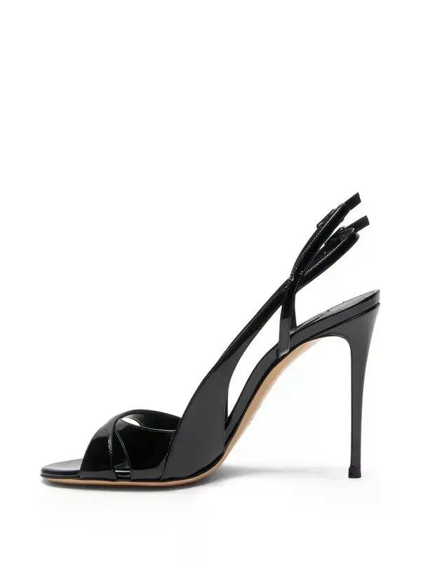 Casadei Criss-cross Slingback Stiletto Sandals