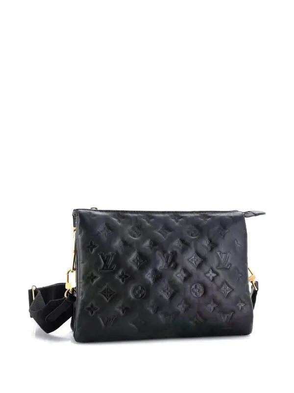LOUIS VUITTON Coussin Pm Crossbody Bag Monogram Embossed Lambskin