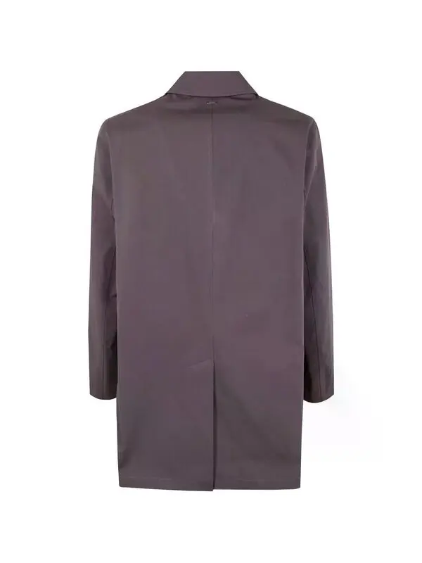 Herno Buttoned Coat - Grey