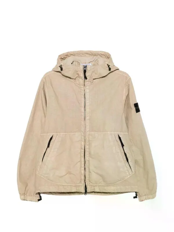 Stone Island Compass-motif Hooded Jacket