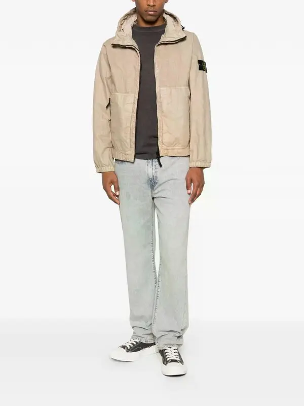 Stone Island Compass-motif Hooded Jacket