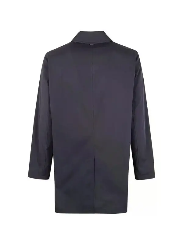 Herno Buttoned Coat - Blue