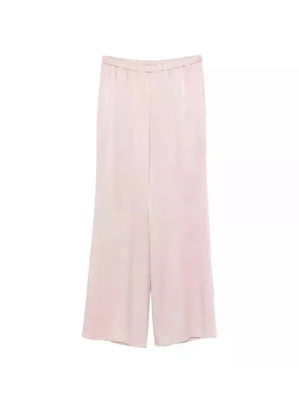 Antonelli Firenze Elasticated-waistband Palazzo Pants - Pink