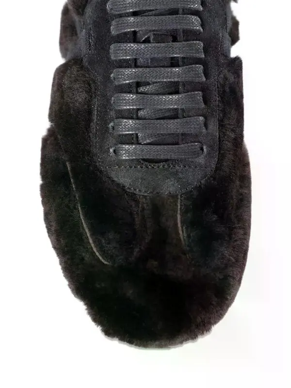 ANN DEMEULEMEESTER Shorn Shearling Sneakers