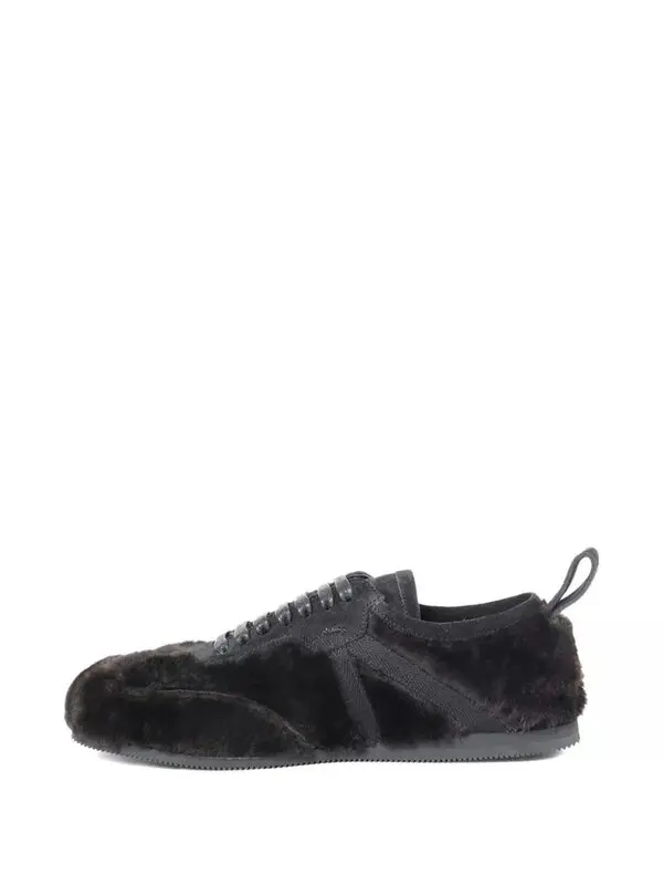 ANN DEMEULEMEESTER Shorn Shearling Sneakers