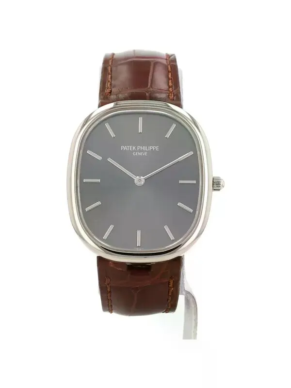 Patek Philippe 1990s 31mm Ellipse Strap Watch - Grey