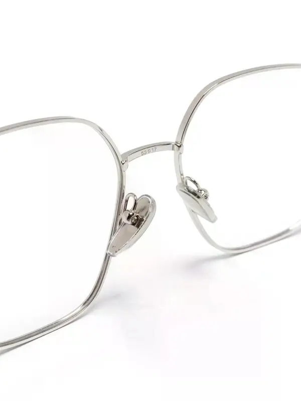 Prada Square-frame Glasses - Silver