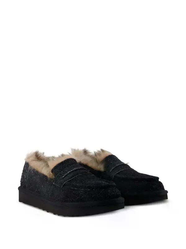 UGG Ellis Fur Trim Loafers