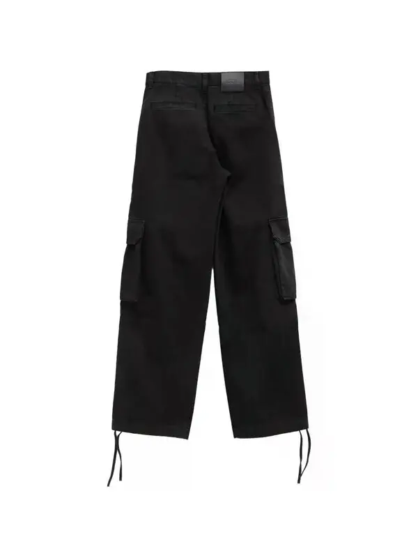 Loewe Cargo-pockets Trousers - Black