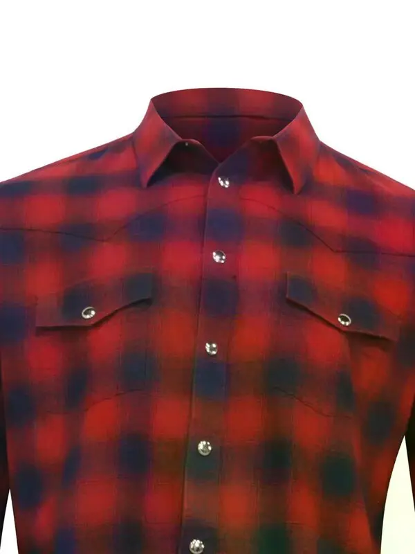 Givenchy Button-down Plaid Flannel Shirt