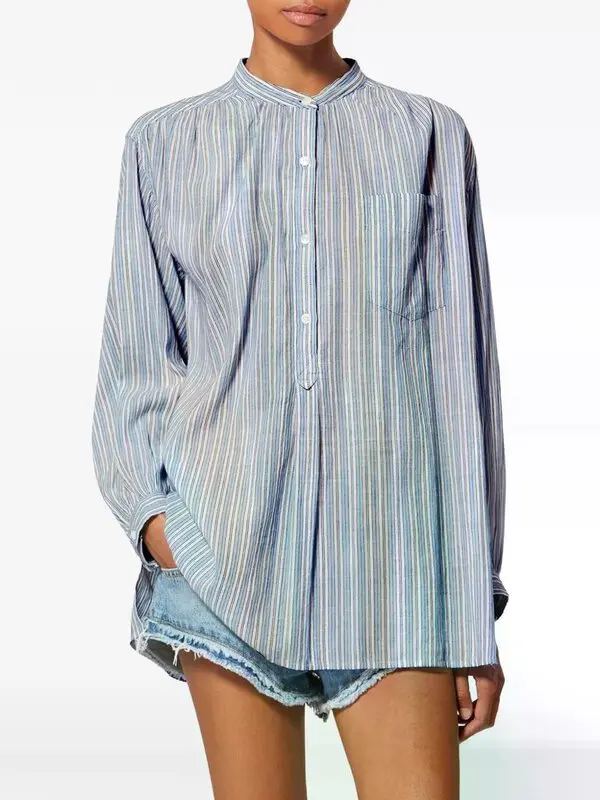 Isabel Marant Étoile Saocha Striped Shirt - Red
