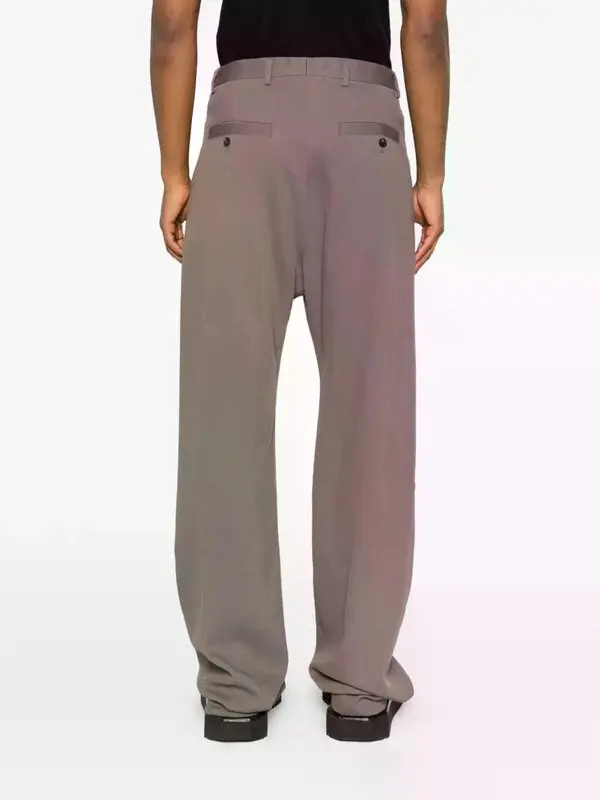 Rick Owens Geth Side-pocket Tailored Trousers - Brown