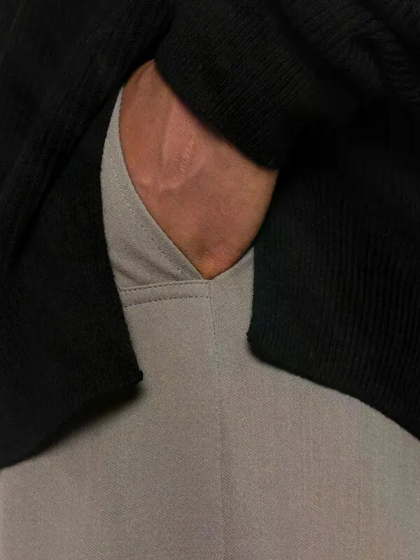 Rick Owens Geth Side-pocket Tailored Trousers - Brown