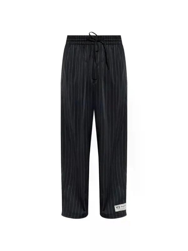 Y3 Pinstripe Drawstring Track Pants