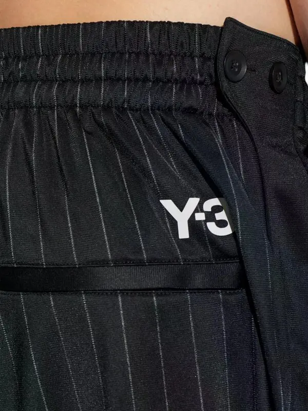 Y3 Pinstripe Drawstring Track Pants