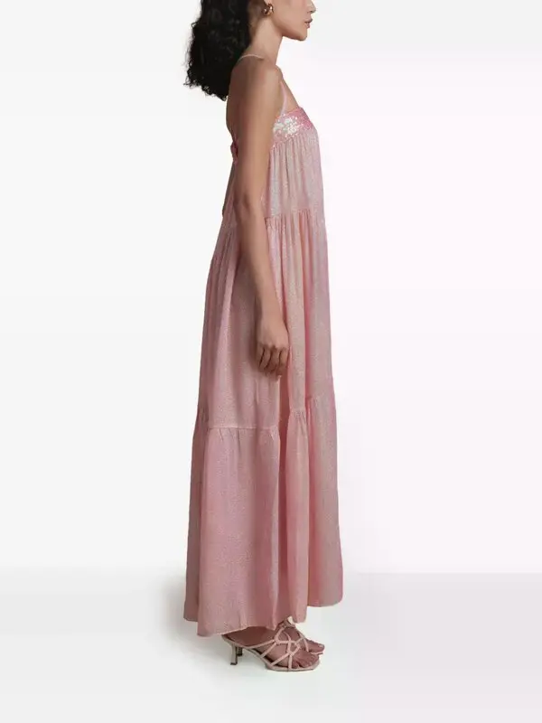 SANA OSMANI Tobago Sequin Midi Dress