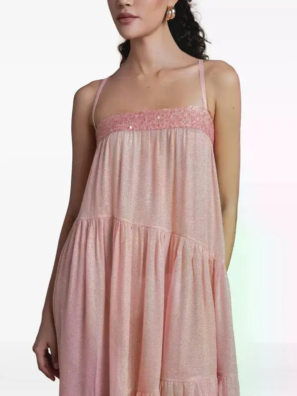SANA OSMANI Tobago Sequin Midi Dress