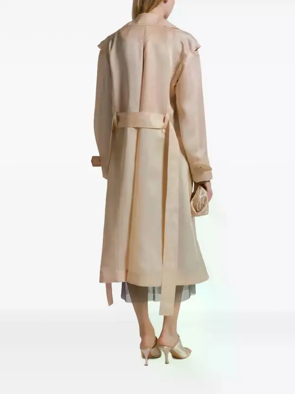 Alberta Ferretti Belted Coat