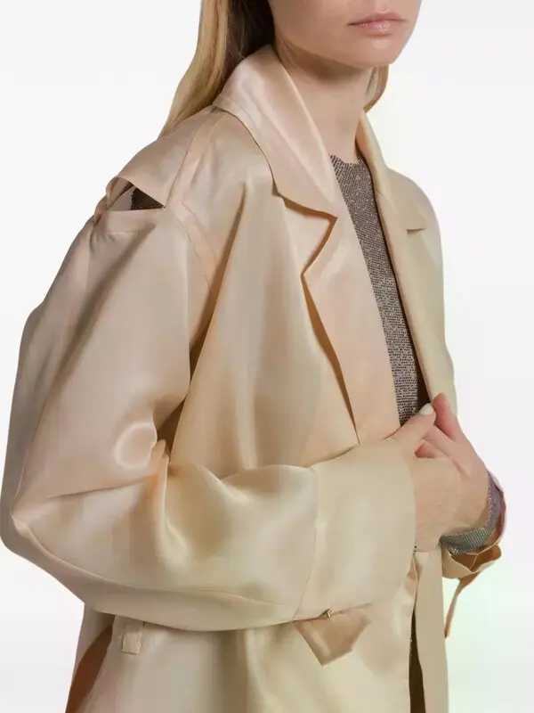 Alberta Ferretti Belted Coat