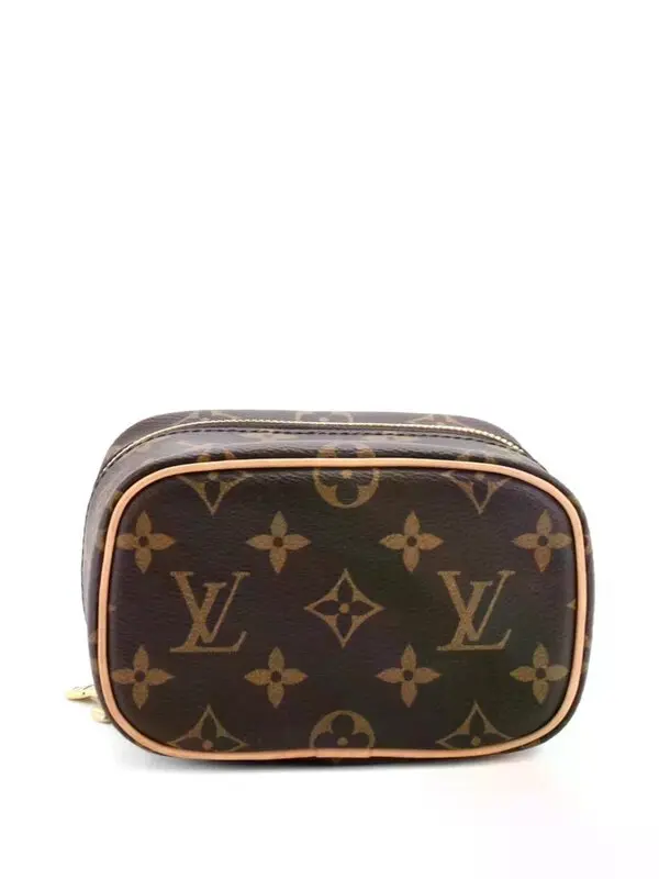 LOUIS VUITTON Nice Vanity Case Monogram Canvas Nano Pouch