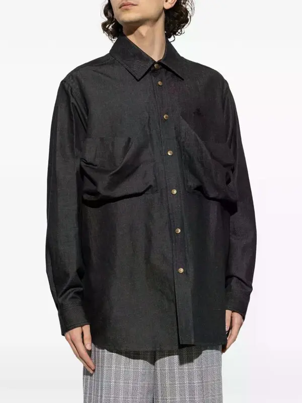 VIVIENNE WESTWOOD Buttoned Chest-pockets Jacket - Black