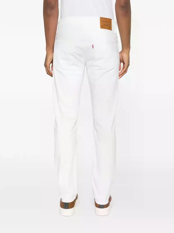LEVI'S 502 Buttoned Denim Jeans - White