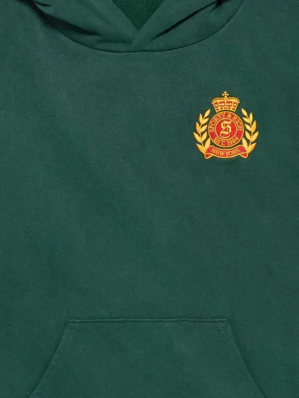 SPORTY & RICH Embroidered Hoodie